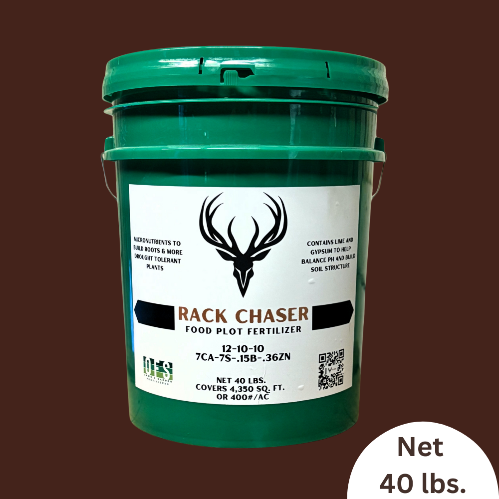 Rack Chaser Food Plot Fertilizer 40 lbs. – OFS Lawn and Garden Fertilizers