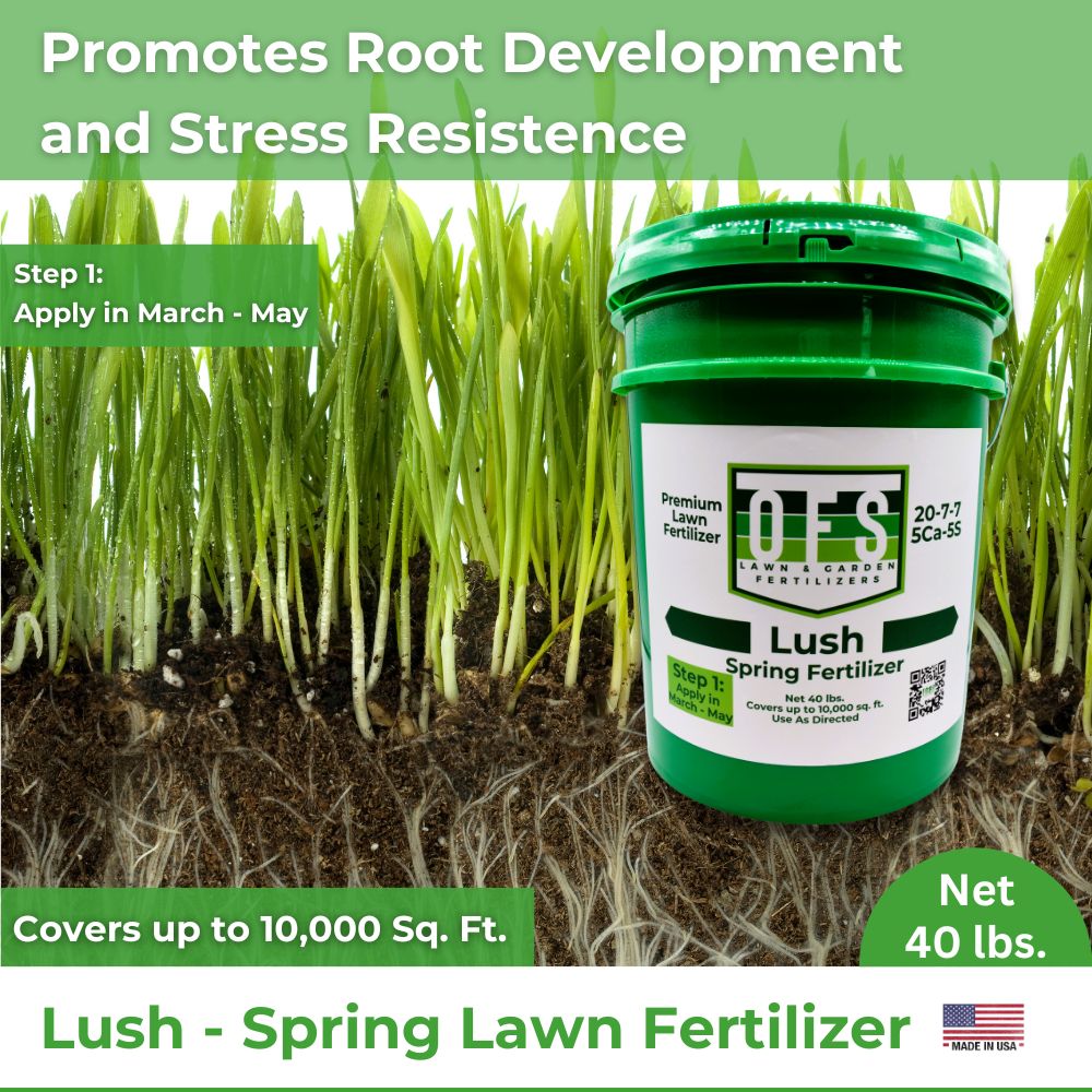 Lush Spring Lawn Fertilizer 40 lbs. – OFS Lawn and Garden Fertilizers